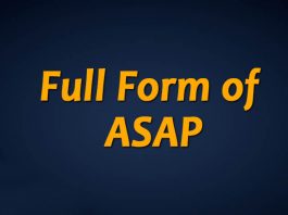 What is the Full from of ASAP for Students in English